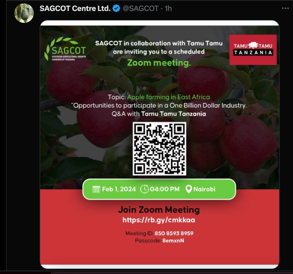 Kilimo Kwanza – African Agriculture and Food Systems