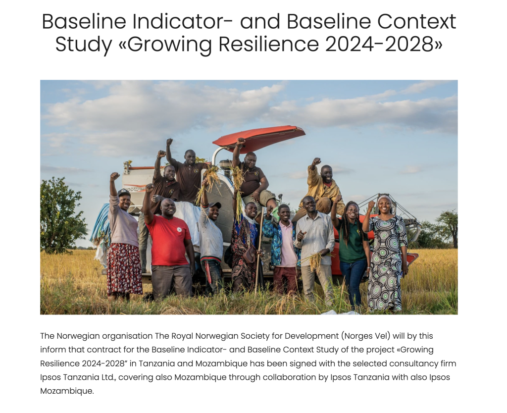 Norges Vel Tanzania: Transforming Agriculture for a Sustainable Future ...
